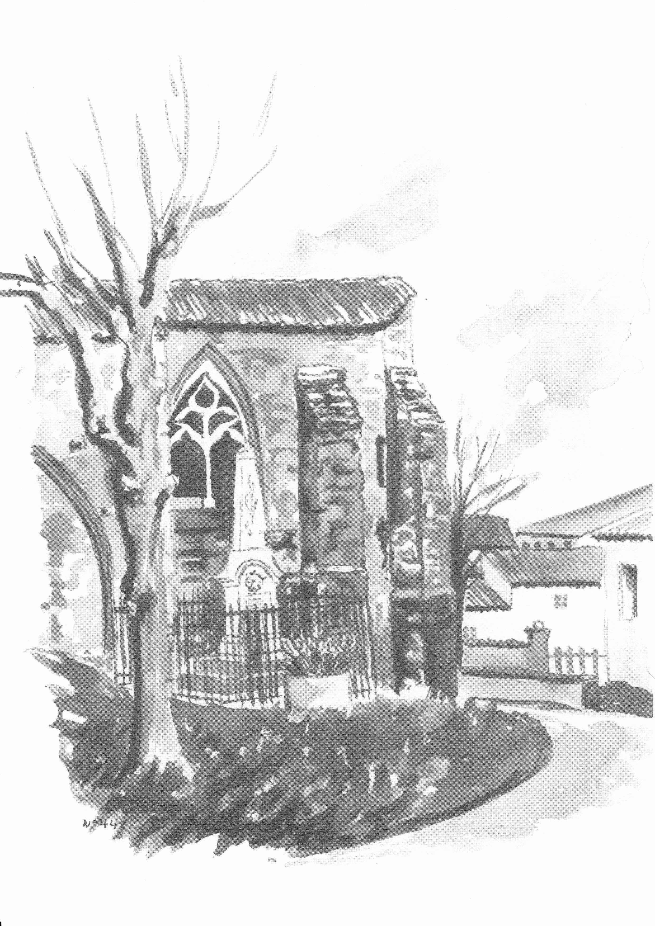 Lithographies de Chizé (Ginette Baillargeau) | Mairie de chize